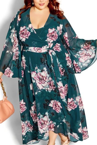 City Chic | Dresses | City Chic Jade Maxi Jade Blossom Dress Size Size 2 W New In Package | Poshmark